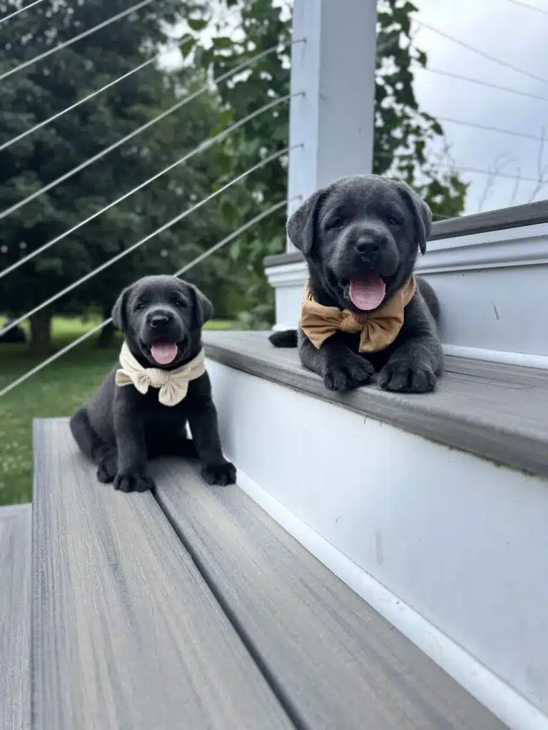 Selena 3rd Pick Of 3 Charcoal Females - WILD LABRADORS